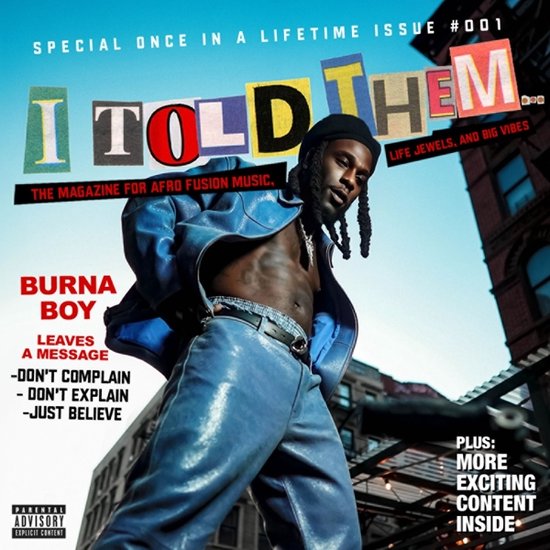 I Told Them..., Burna Boy | Muziek | bol