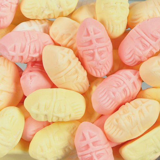 Etna guimauves (Sinterklaas -kopjes-snoepjes) - 3kg ( 2 x 1,5kg in zak ...