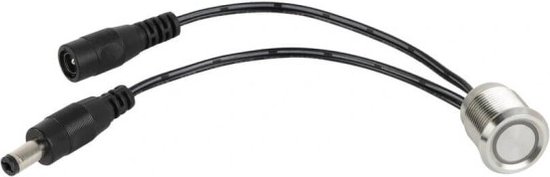 Inbouw touch dimmer zwart voor led strip enkele kleur | bol