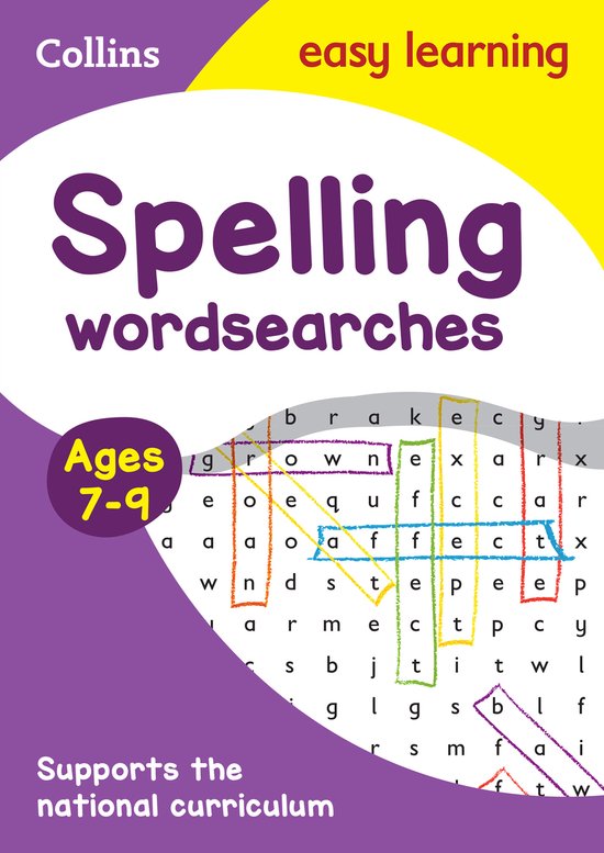 Spelling Word Searches Ages 7-9, Collins Easy Learning | 9780008212650 ...