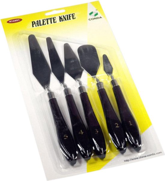 Paletmessen conda set 5 stuks | 1 stuk | bol