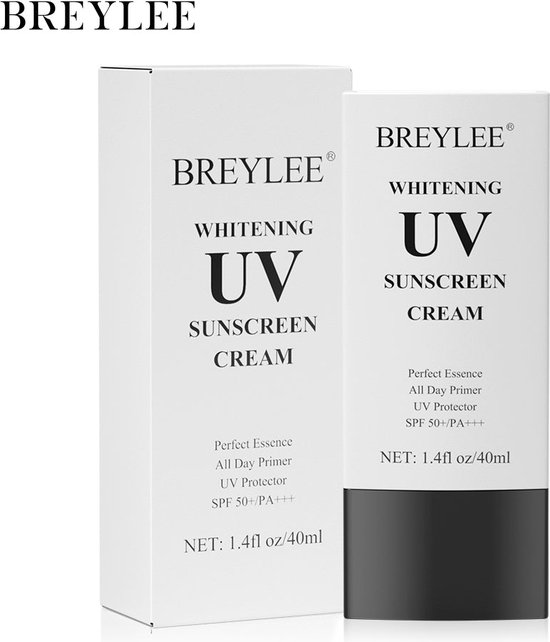 BREYLEE | UV SUNSCREEN CREAM | UV-ZONNEBRANDCREME | UV-BESCHERMING ...