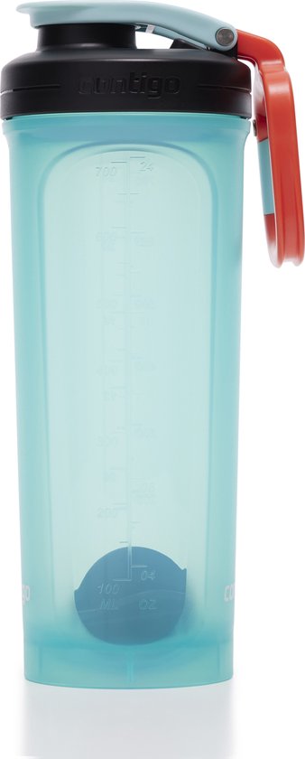 Contigo Shake Go 2.0 Protein Shakerfles met mixerbal, drinkfles, 820 ml | bol