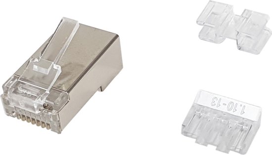 Stecker Cat.6A RJ45 geschirmt 100 Stk | bol