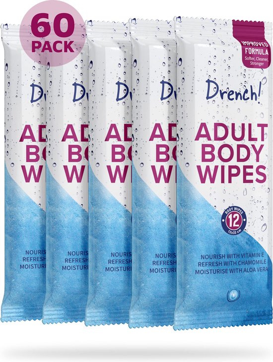 Drench hygiënische doekjes voor handen [60 stuks] - hygiënische doekjes ...