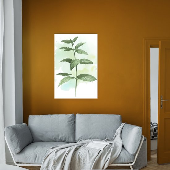 Mint poster - Poster keuken - Top kwaliteit - Poster eetkamer - Keuken ...