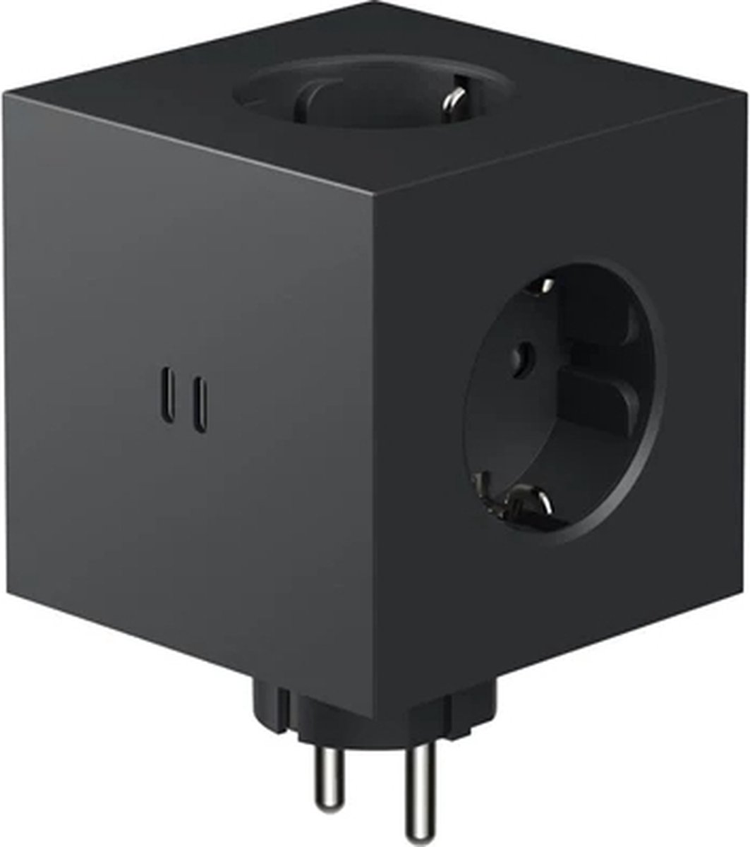 Avolt Square 2 stekkerdoos USBC stockholm black | bol.com