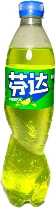 Fanta Green Apple Fles (12x500ML) (China) | bol