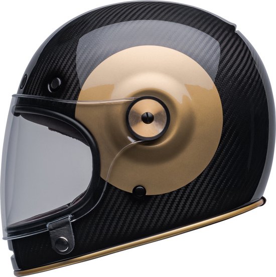 Bell Bullitt Carbon Tt Black Gold Helmet Full Face S - Maat S - Helm | bol