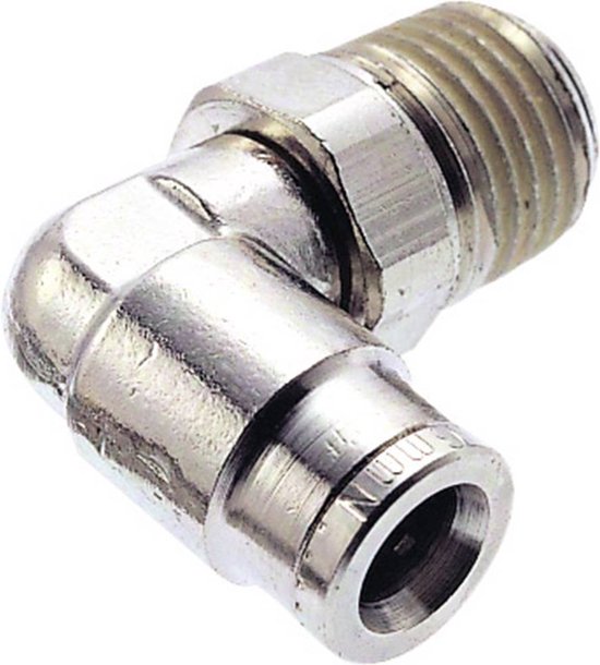 Norgren Draaibare haakse koppeling 101470828 Schroefdraad (buiten): R1/4 Buis-Ø: 8 mm... | bol