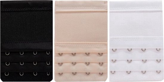 Go Go Gadget - Multipack BH: 3 Verlengstukken - 4 Haaks Met Elastisch ...