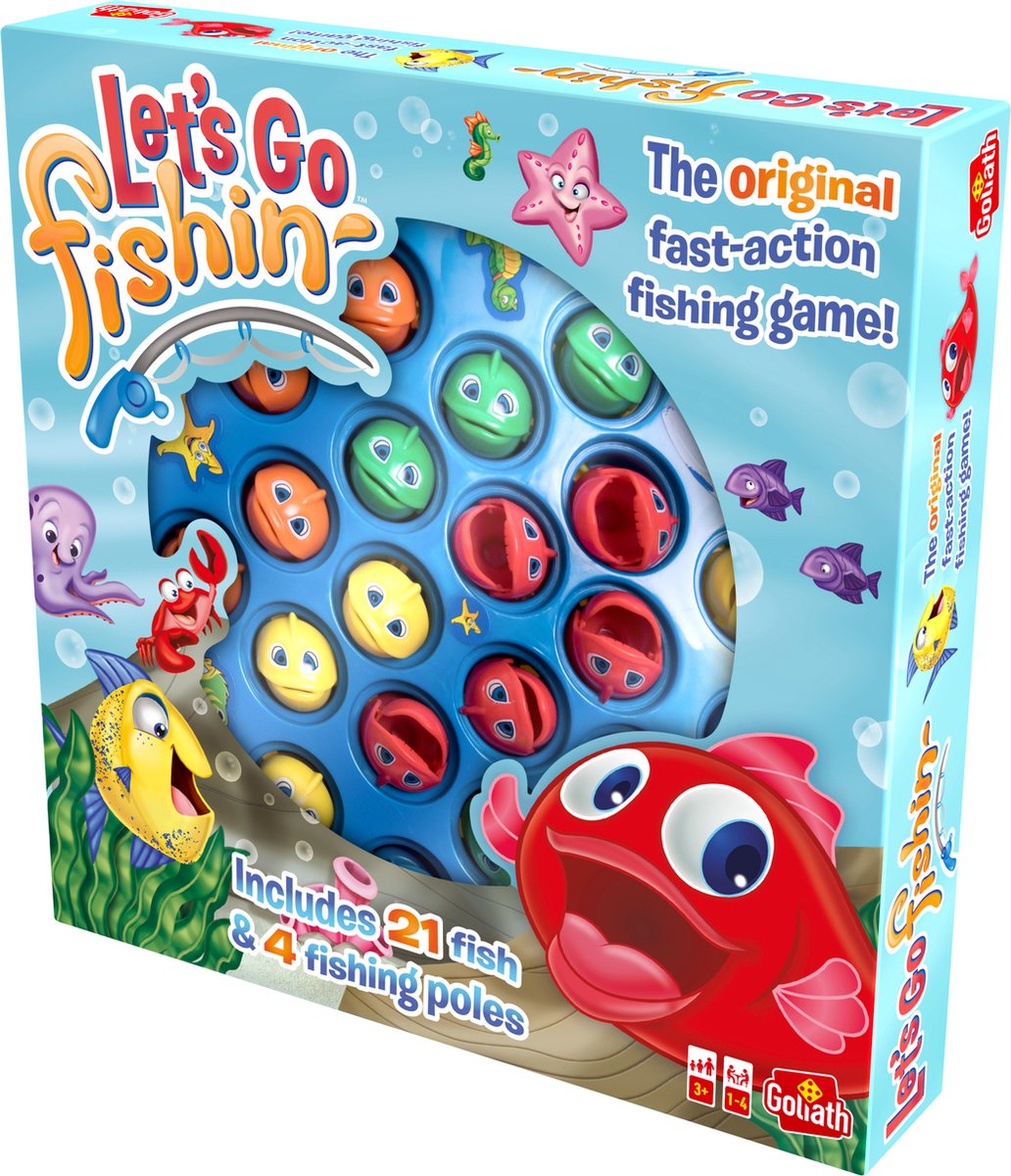 Goliath Let's Go Fishing Original (ML) - Actiespel - Hengelspel | Games ...