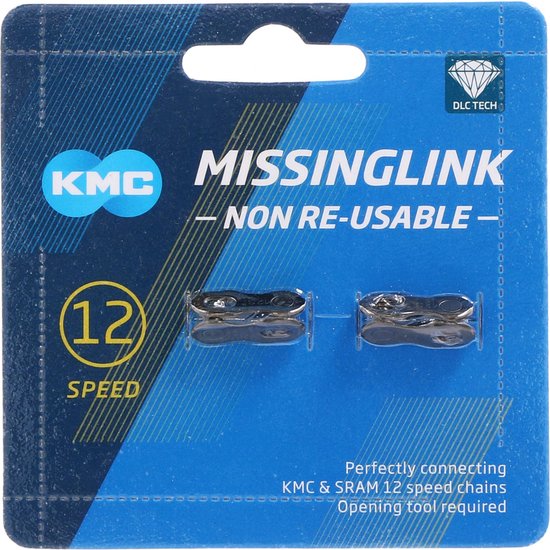 KMC MissingLink DLC 12 5.2mm Zwart | bol