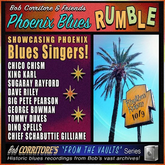 Bob & Friends Corritore - Phoenix Blues Rumble (CD), Bob & Friends ...
