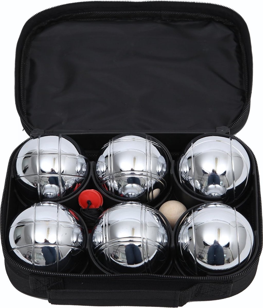 Ocean 5 Boule Set 6-delig - inclusief doelbal, meetlint en praktisch ...
