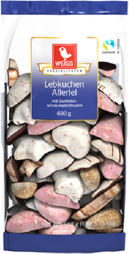 Witte peperkoek variant 600 g | bol