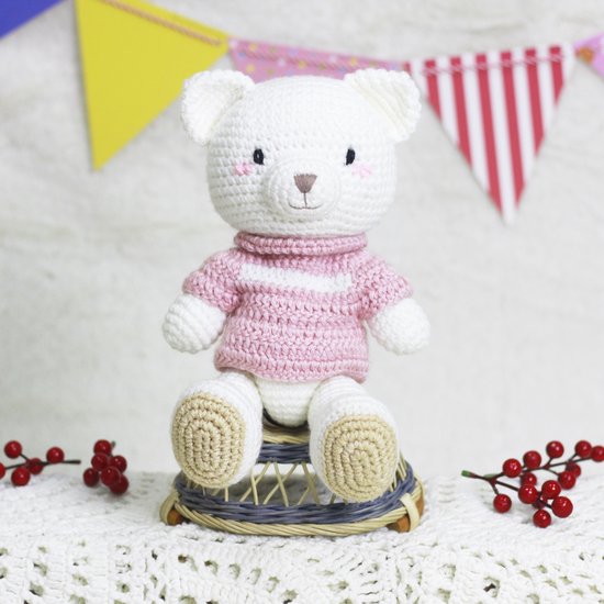 Bobi craft The Lively Lizzie - Knuffel beer 23cm | bol