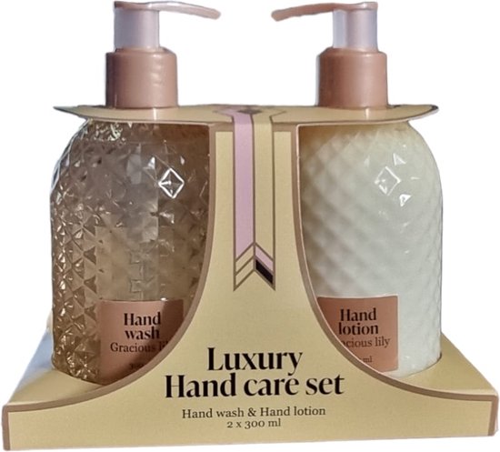 Luxury Hand Care Set - Hand Wash & Hand Lotion - Gracious Lily - VEGAN ...