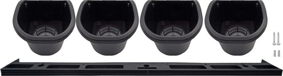 Nature - Verticale muurtuin - H12,5 x 60 x 16,6cm - complete set | bol