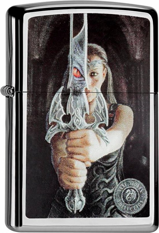 Aansteker Zippo Anne Stokes Collection Woman Sword | bol.com