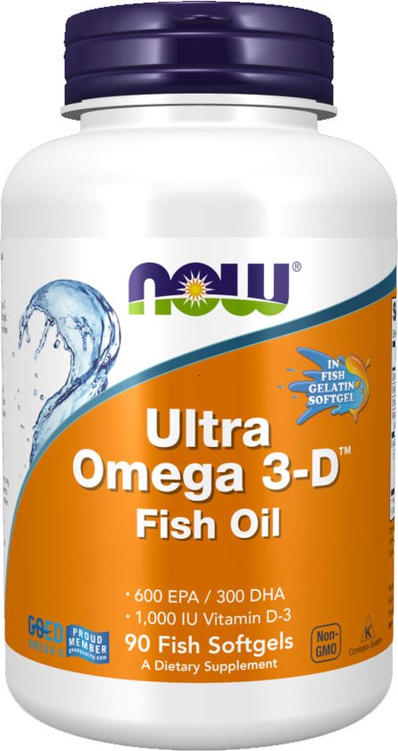 Ultra Omega 3-D 90softgels | bol