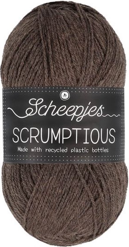 Scheepjes Scrumptious 100gram - 304 Chocolate Ganache | bol