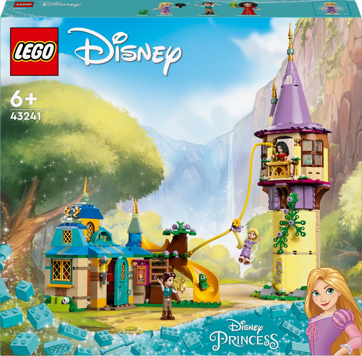 LEGO Disney Rapunzels toren & Het Lekkere Eendje - 43241 | bol