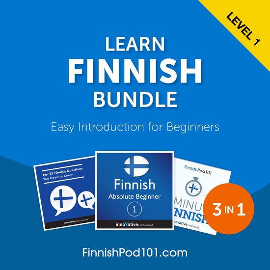 Learn Finnish Bundle - Easy Introduction for Beginners, Innovative Language Learning... | bol
