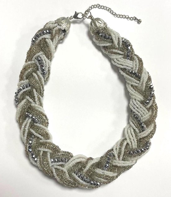 Statement ketting - Kralen - 44 + 6 Centimeter, verstelbaar ...