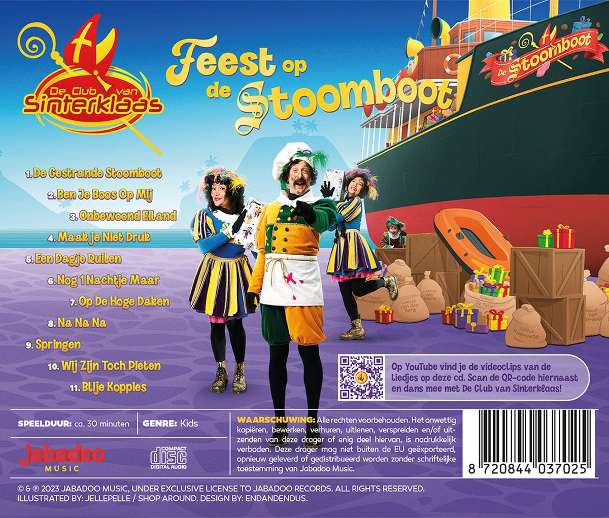 De Club van Sinterklaas - Feest op de stoomboot CD (2023), De Club Van Sinterklaas |... | bol