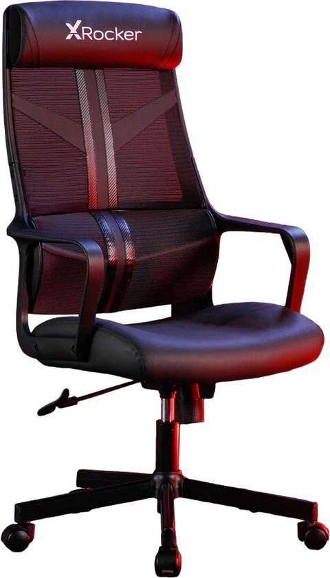 X-Rocker - Helix PC Gaming Mesh Stoel Zwart | bol