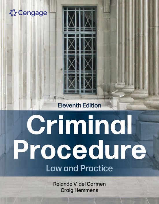 Criminal Procedure: Law and Practice, Rolando del Carmen ... Criminal Procedure: Law and Practice, Rolando del Carmen ...