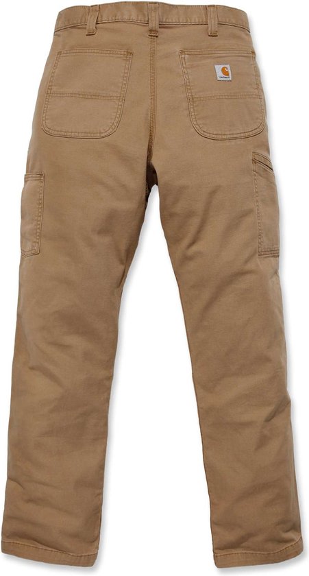 Carhartt Hose Rugged Flex Rigby Double Front Hickory-W38-L30 | bol
