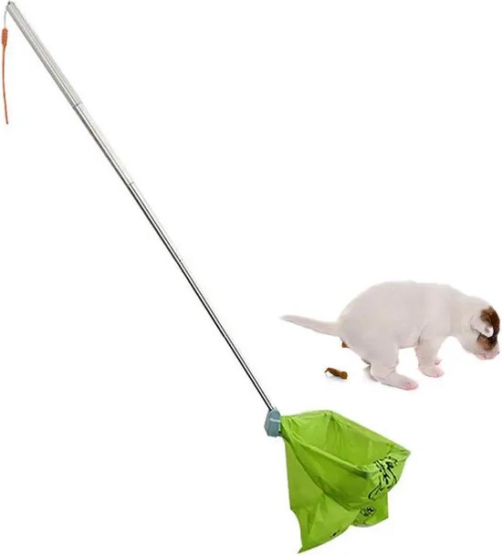 Premium drollenvanger hond groot - Hondenpoepschep 19x21cm ...