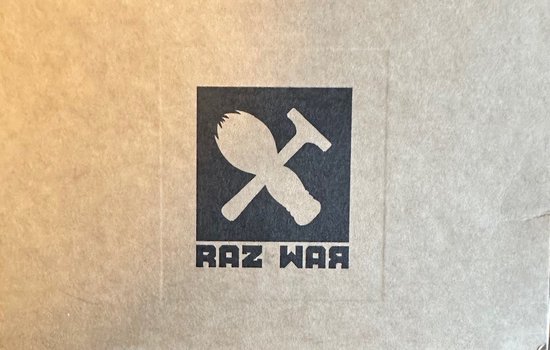 Raz*War, Complete Scheerbox Unisex,houder met mesjes,scheerolie,safety ...