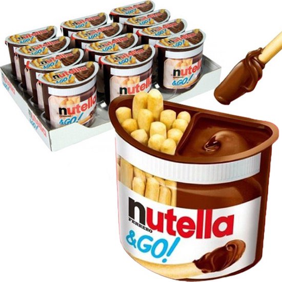 Nutella - Nut & Go - 12 stuks | bol