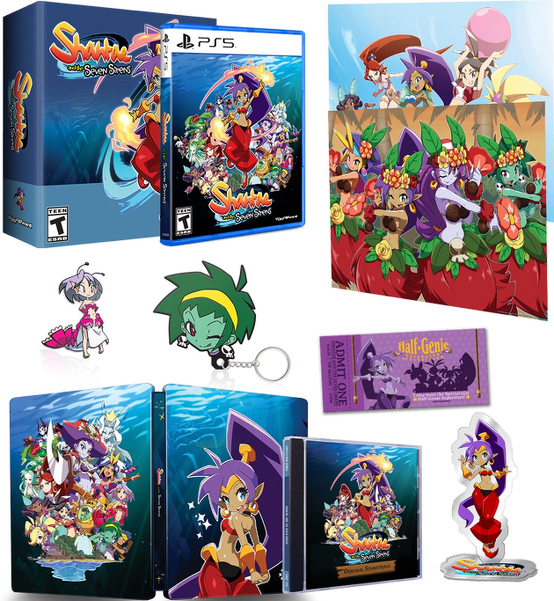 Shantae and the seven sirens Collector's edition / Limited run games ...