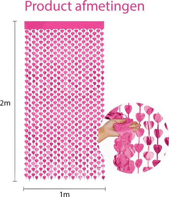 Hartjes Valentijn Decoratie Valentijn Versiering Backdrop ...