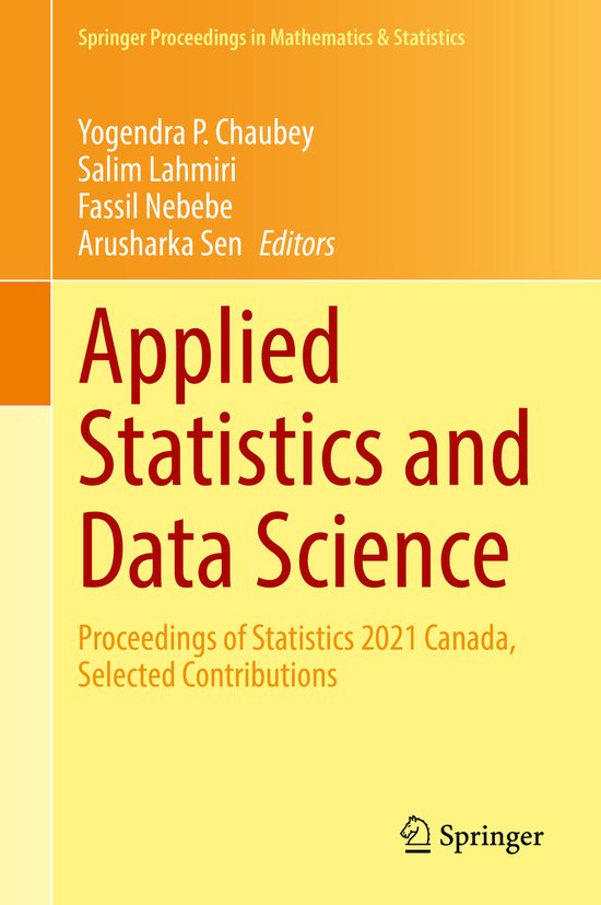 Springer Proceedings in Mathematics & Statistics- Applied Statistics and Data Science... | bol