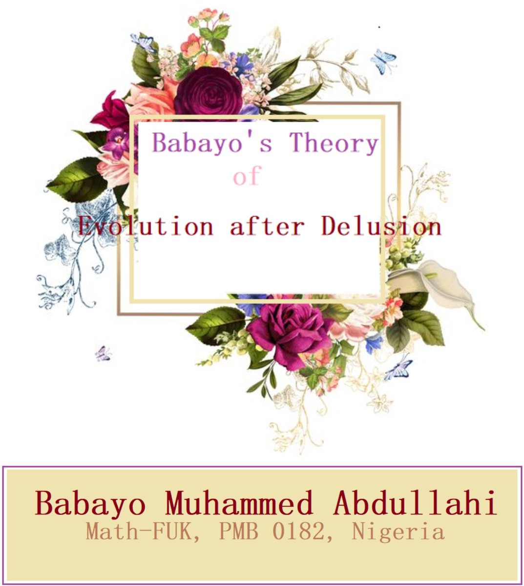 Babayo's Theory of Evolution after Delusion (ebook), Babayo Abdullahi ...