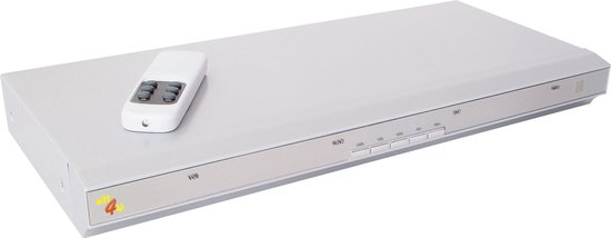 Scart multi-schakelbox met afstandsbediening | bol