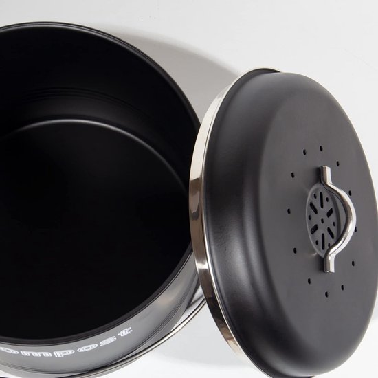 Biomemmer, keuken, 3,5 liter, biologisch afvalemmer, geurdicht met actieve... | bol