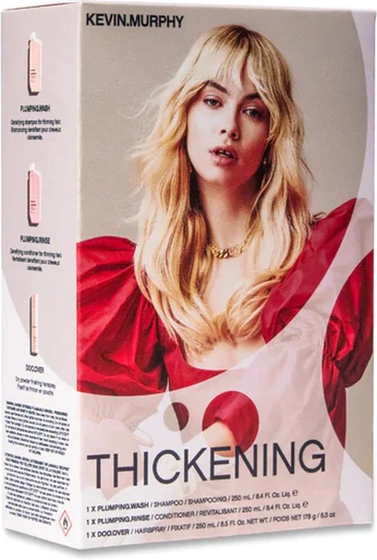 KEVIN.MURPHY - THICKENING - GIFT SET - PLUMPING WASH & RINSE + DOOVER | bol