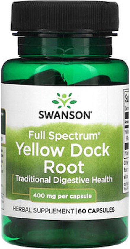 Swanson - Full Spectrum Yellow Dock Root / Gele dokwortel (Rumex ...