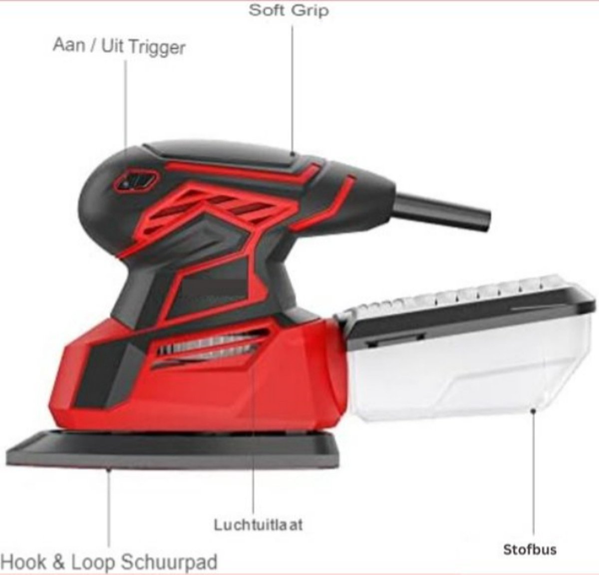 Handpalmschuurmachine - Handpalm schuurmachine | bol