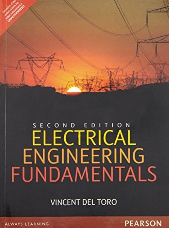 Electrical Engineering Fundamentals, Vincent Del Toro | 9789332551763 | Boeken | bol