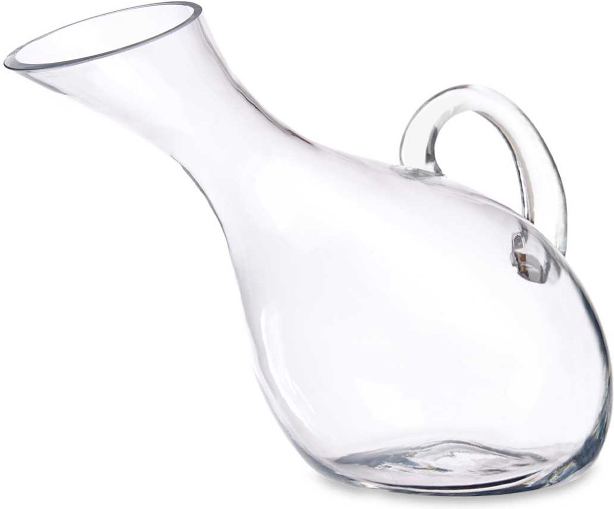 Arte Regal Wijn karaf / decanteer schenkkan - glas - 1,5 liter - 15 x ...