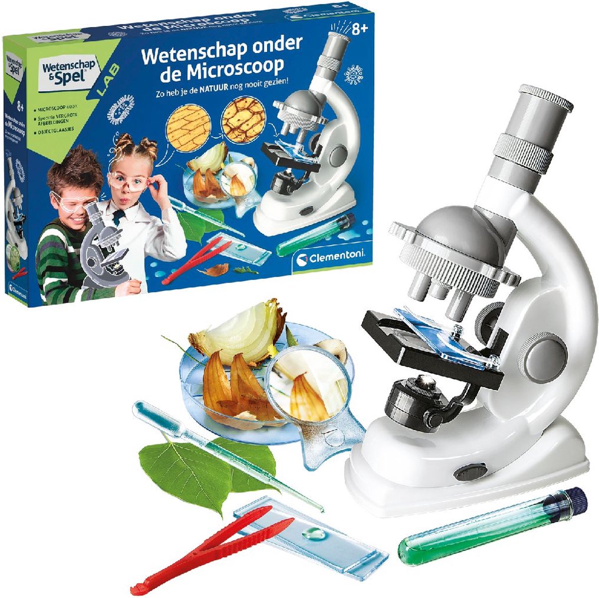 Clementoni Wetenschap & Spel - Wetenschap onder de Microscoop ...