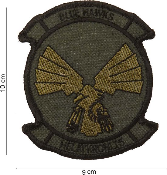 Embleem stof Blue hawks | bol