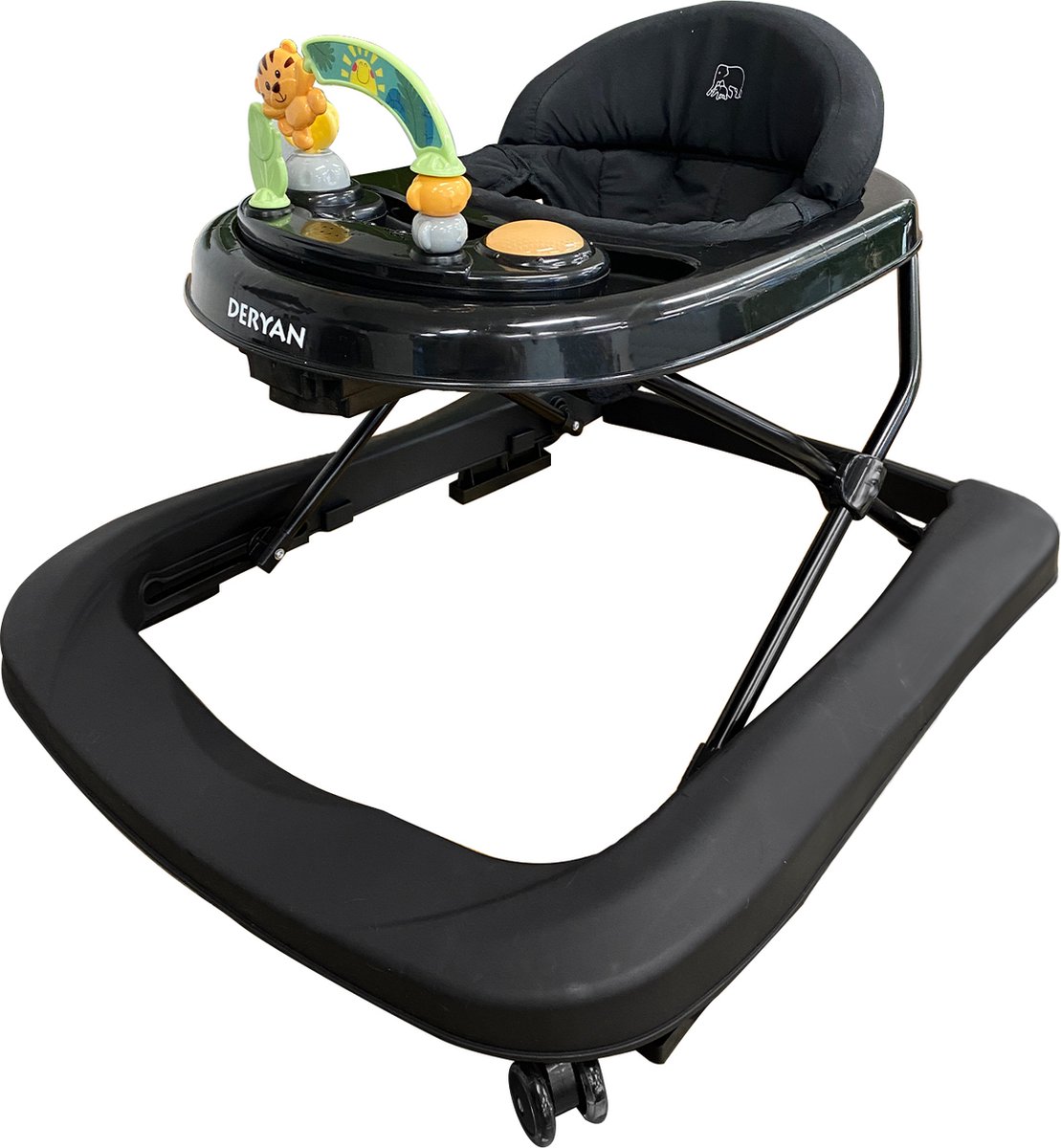 Deryan Luxe 2-in-1 Loopstoel - Inclusief speelset en dienblad ...